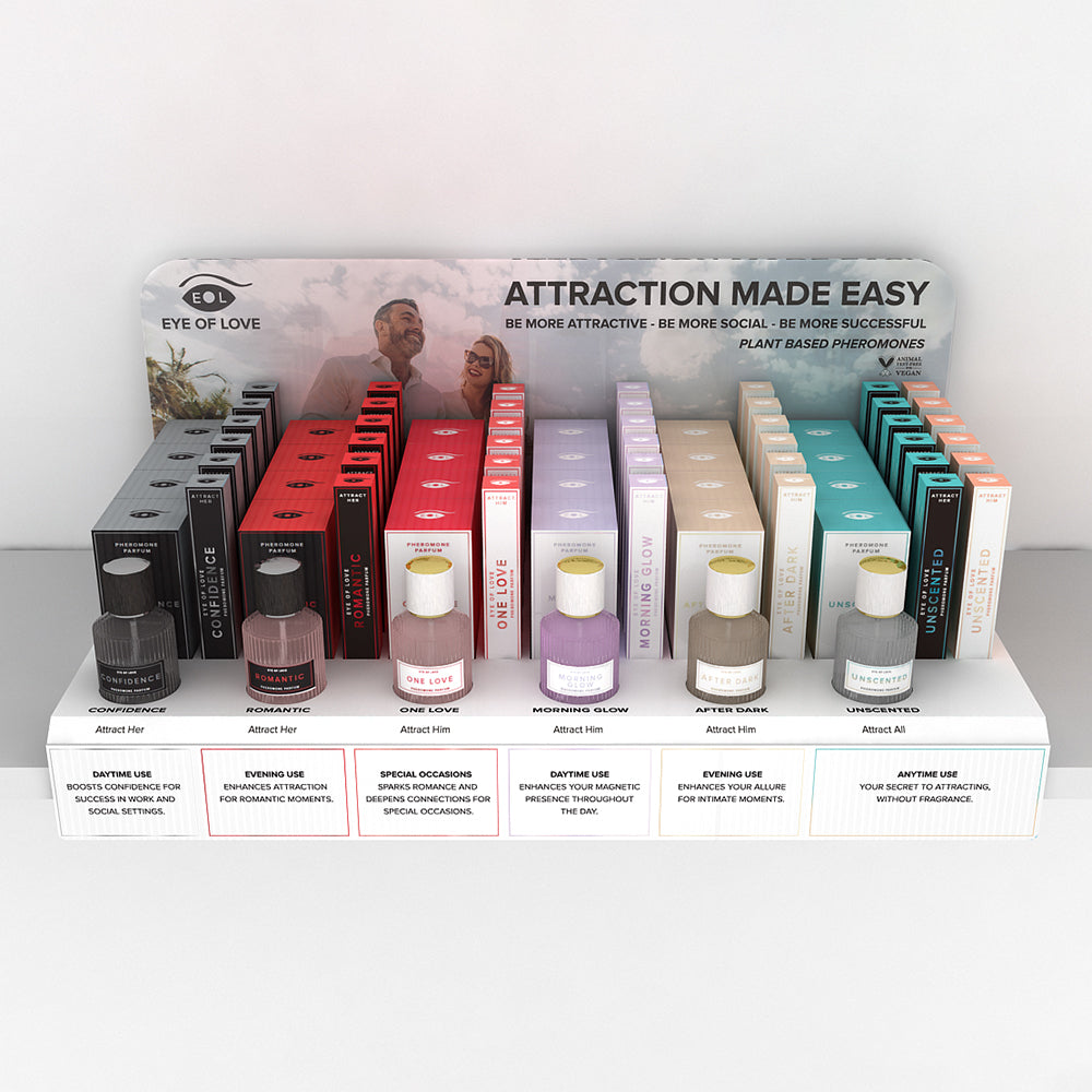 Eye of Love Classic Deluxe Display 60-Piece Prepack — Nalpac