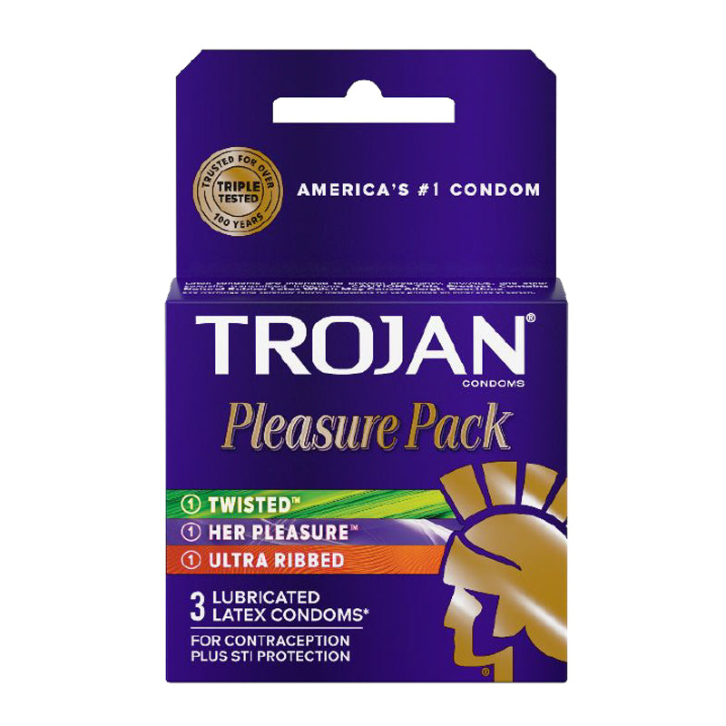 Trojan Pleasure Pack 3-Pack — Nalpac
