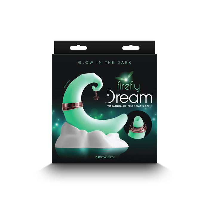 Firefly Dream Vibrating & Air Pulse Massager Glow — Nalpac