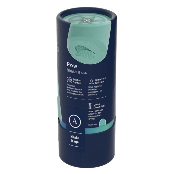 Arcwave Pow Silicone Stroker with Suction Control Mint — Nalpac