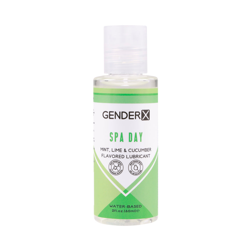 Gender X Spa Day Mint, Lime & Cucumber Flavored Water-Based Lubricant ...