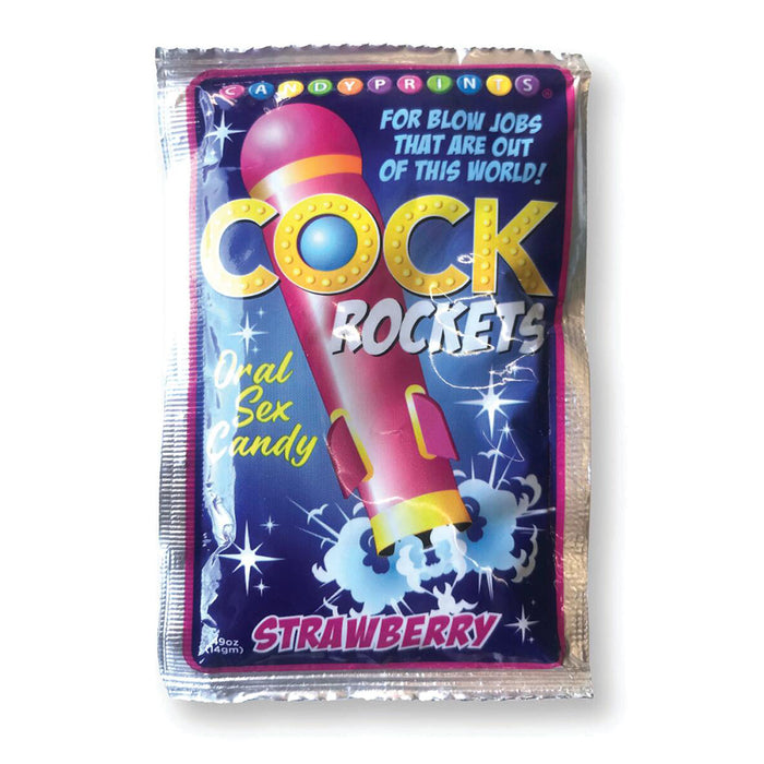 Cock Rockets Oral Sex Candy Strawberry — Nalpac