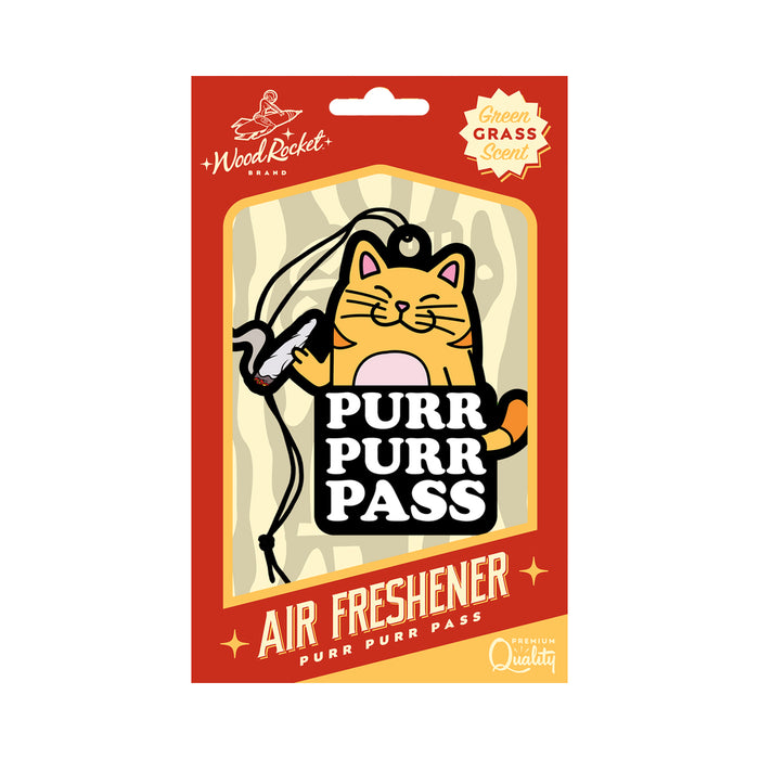 Wood Rocket Air Freshener Purr Purr Pass — Nalpac