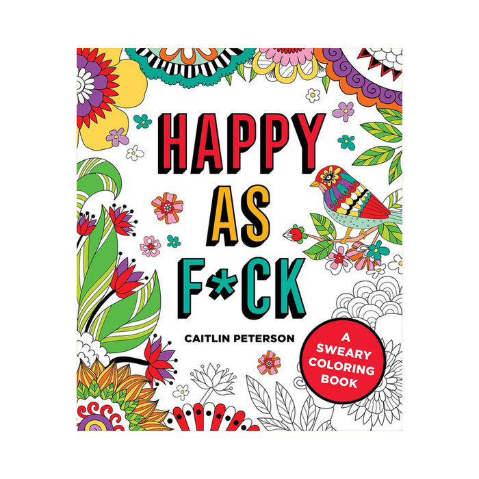 Happy as F*ck Coloring Book — Nalpac