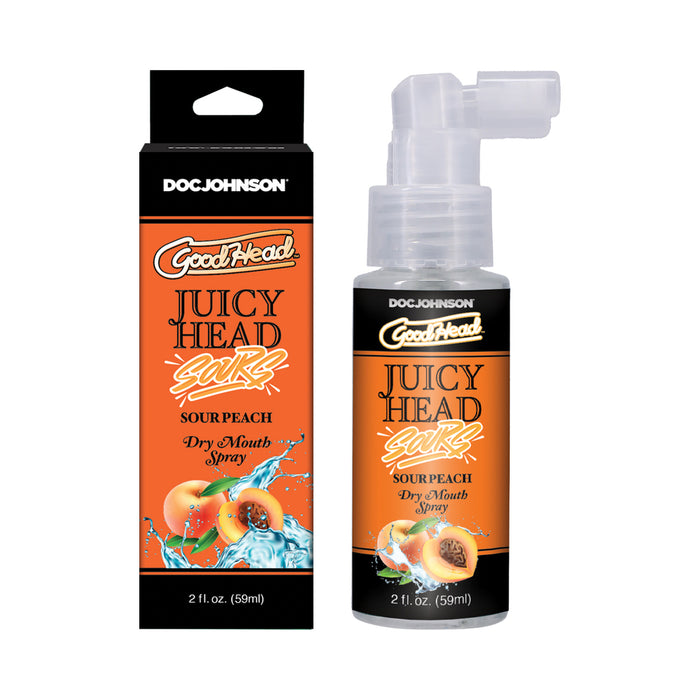 GoodHead Juicy Head Dry Mouth Spray Sour Peach 2 oz. — Nalpac