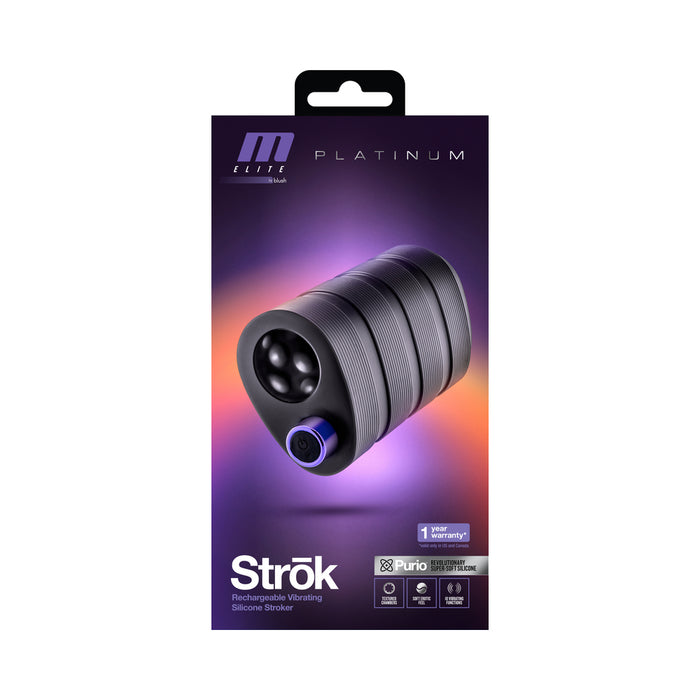 M Elite Platinum Strok Black — Nalpac