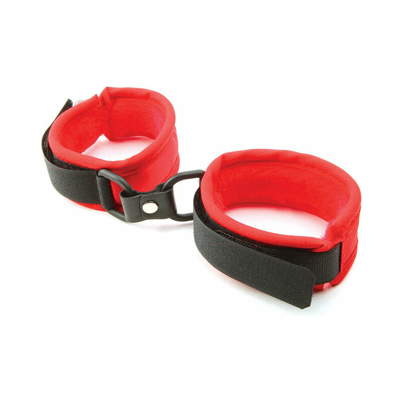 Red Faux Fur Handcuffs — Nalpac